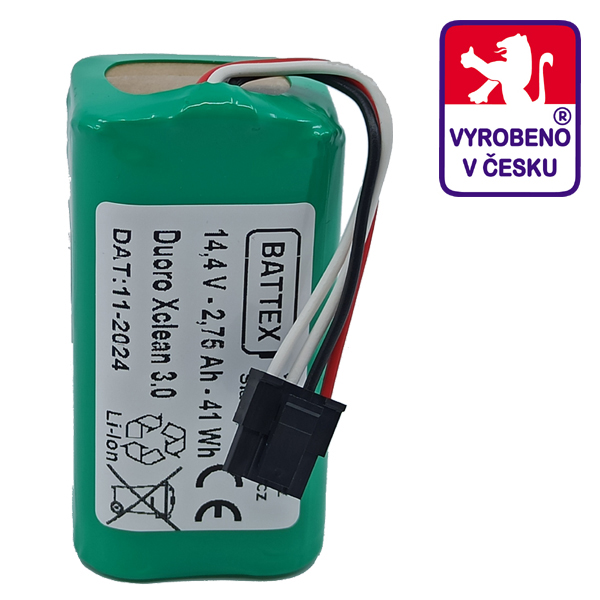 Battex - Baterie do vysavače RobZone - Duoro Xclean 3.0